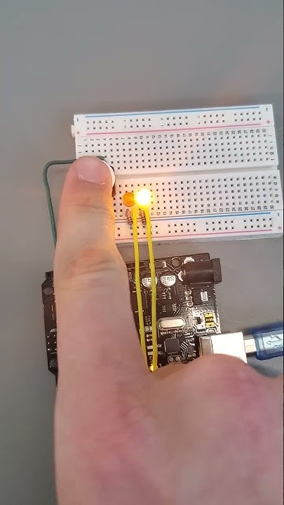 Arduino Challenge 1: LEDs switch on button press - YouTube