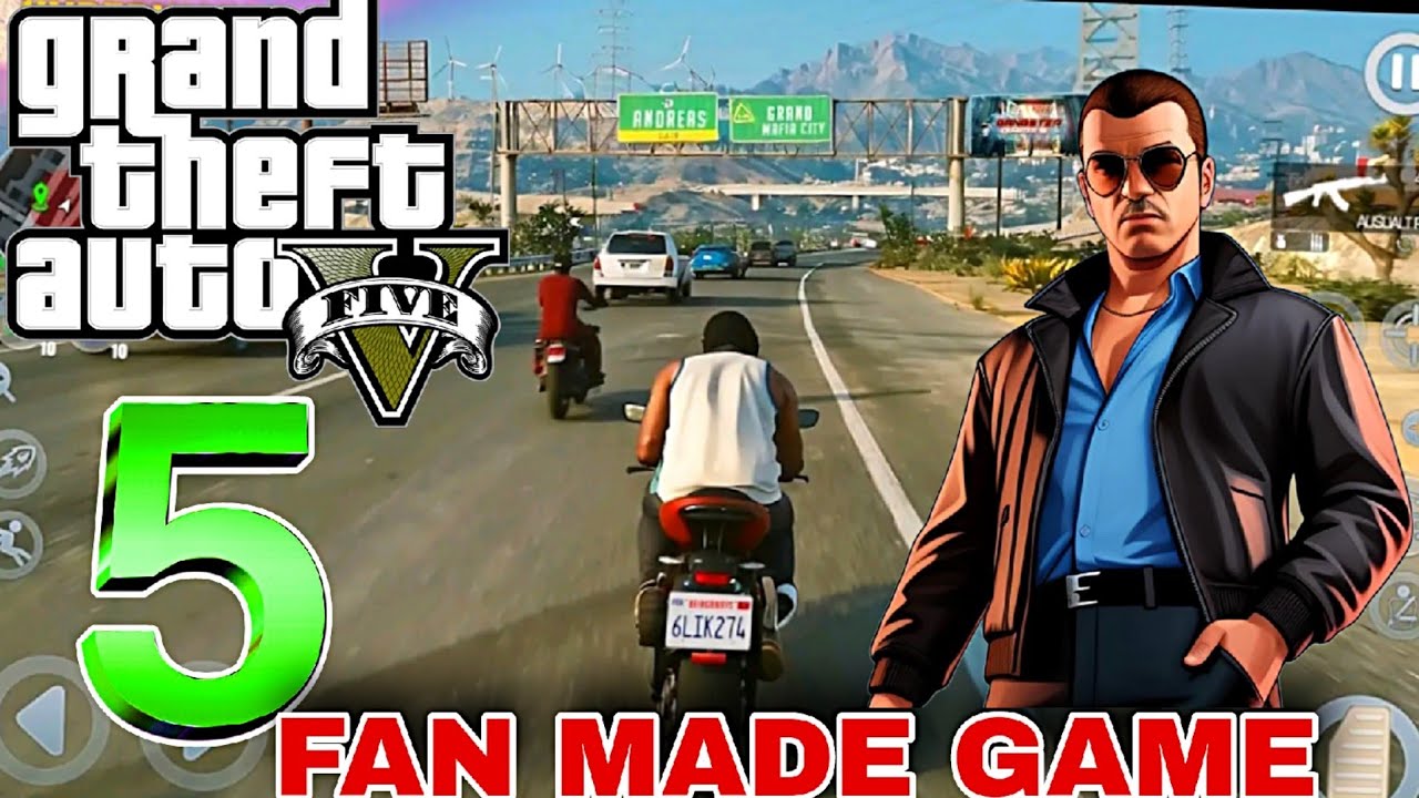 I 'TRIED' 5 GTA FAN MADE GAME || How to PLAY GTA FAN MADE GAME || ViNiA ...