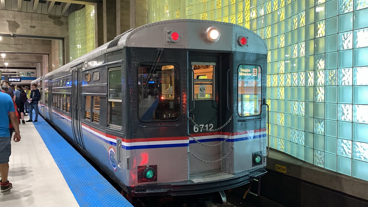 O’Hare CTA Blue Line 40th Anniversary 6000 Series Ride + O’Hare ATS ...