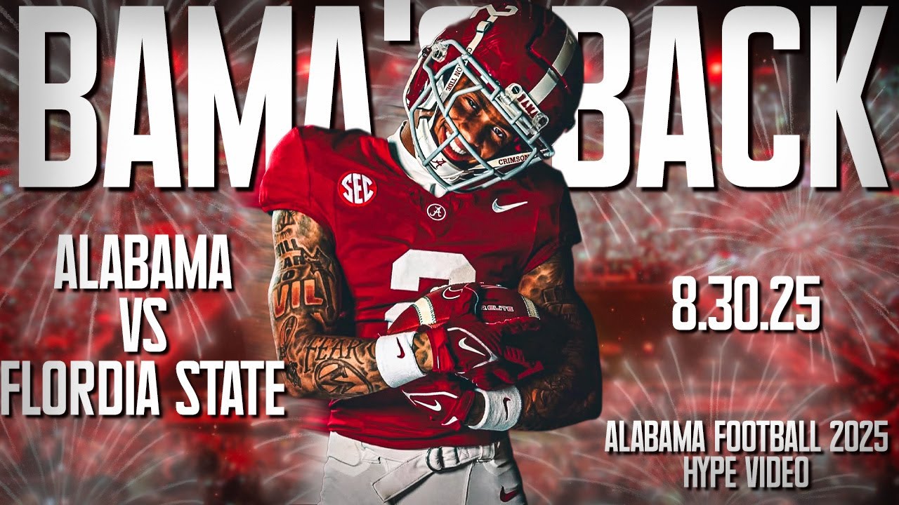 Bama’s HERE! | Alabama Crimson Tide 2025 Official Hype Video 🔥 ...