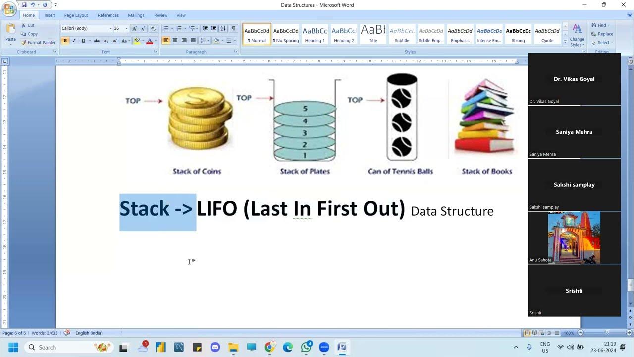Stack - Lecture 1 (12th CS) - YouTube