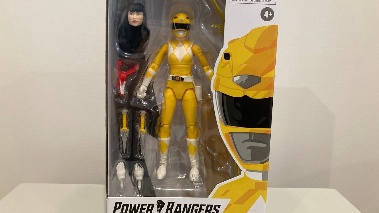 Mighty Morphin Power Rangers Lightning Collection Yellow Ranger Trini ...