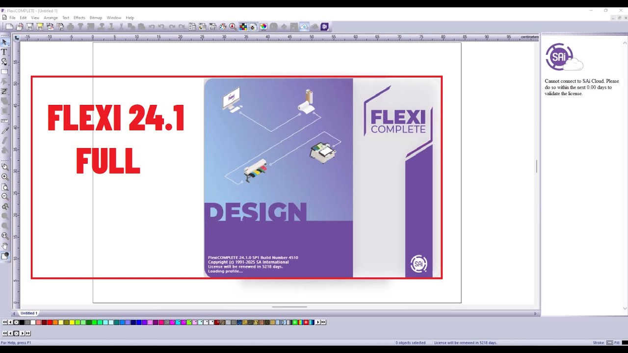 FlexiSign 24.1 all windows working - YouTube