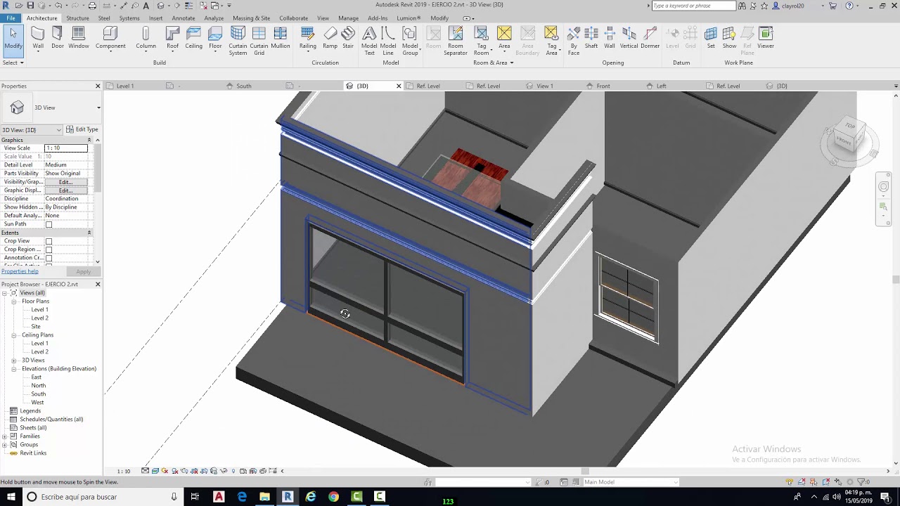 DEMO VIDEO CLASE CURSO REVIT MOD 2 - YouTube