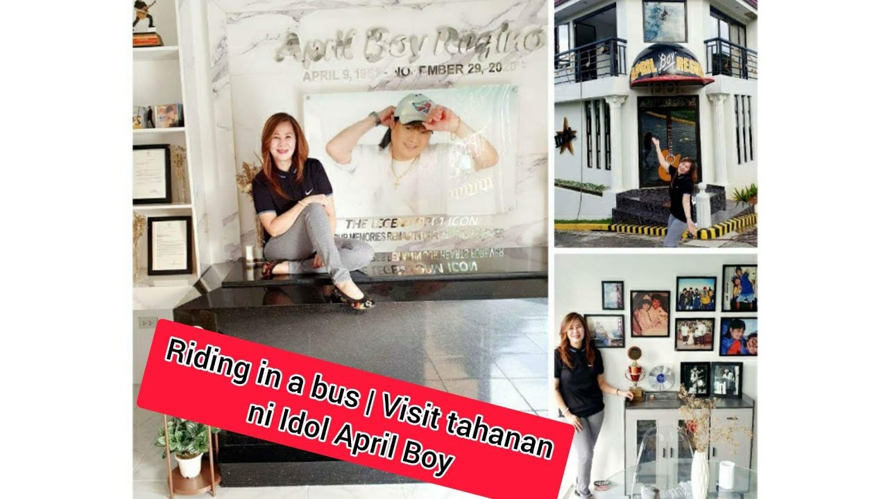 RIDING IN A BUS | VISIT IDOL APRIL BOY | 2 years in Heaven 🙏 - YouTube