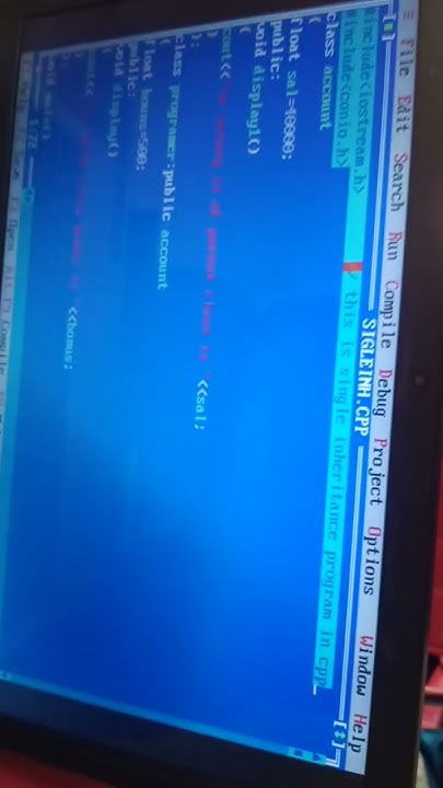 Single Inheritance In Cppprogramof Single Inheritance In Cpp How To Make Single Inheritance