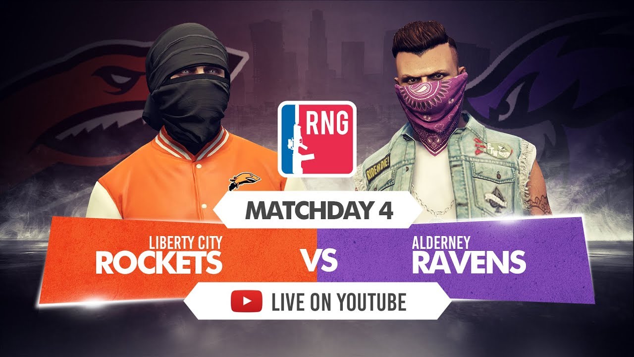 RNGML - ROCKETS vs RAVENS - GTA V - YouTube