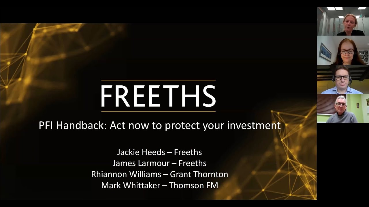 PFI Handback - Act now to protect your investment - YouTube