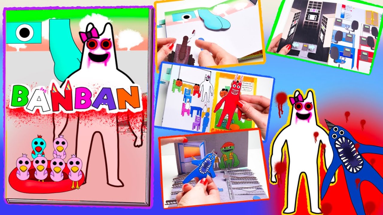 DIY ♥ GARTEN OF BANBAN2 1ST 10GAMING BOOK / GARTEN OF BANBAN BANBALEENA ...