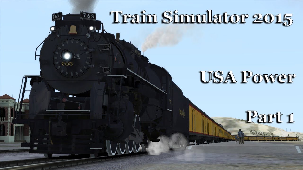 Train Simulator 2015: USA Race Part 1 - YouTube