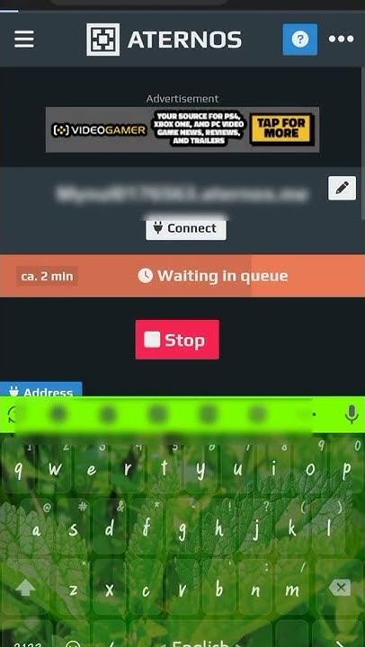 This server is currently waiting in queue | aternos problem | aternos new update #shorts - YouTube