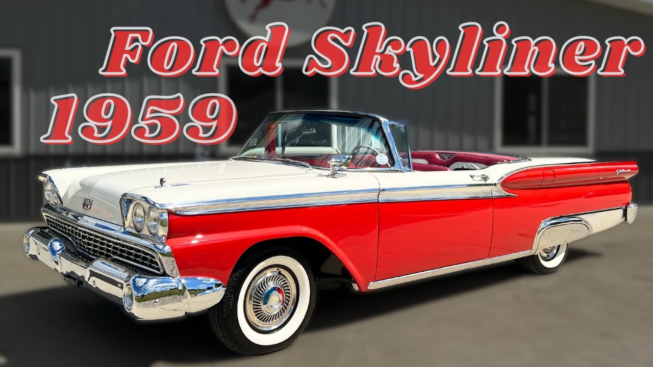 1959 Ford Skyliner Retractable for Sale at Coyote Classics - YouTube