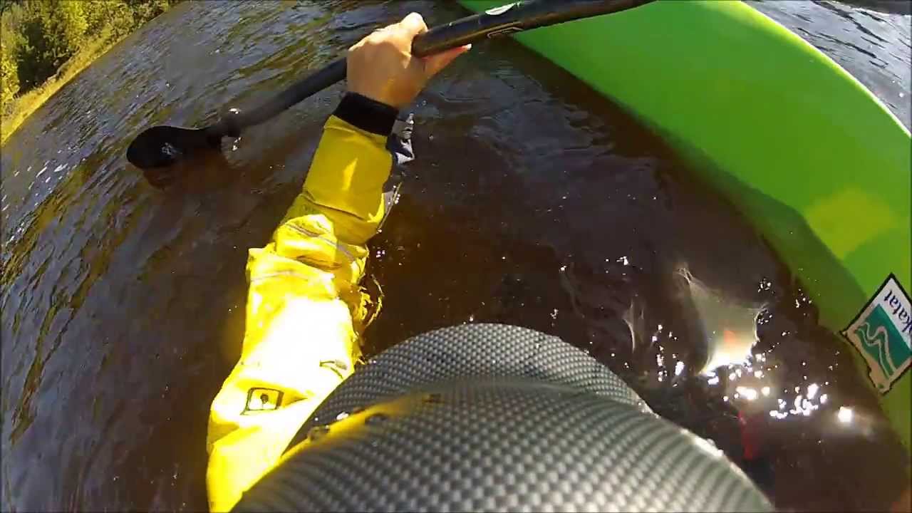 OutdoorsNB Inc - Efficient Kayak Re-Entry - YouTube