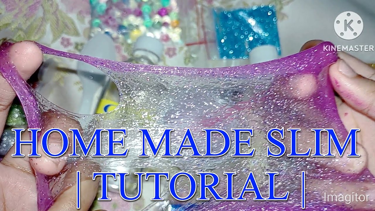 HOME MADE SLIME | TUTORIAL | - YouTube
