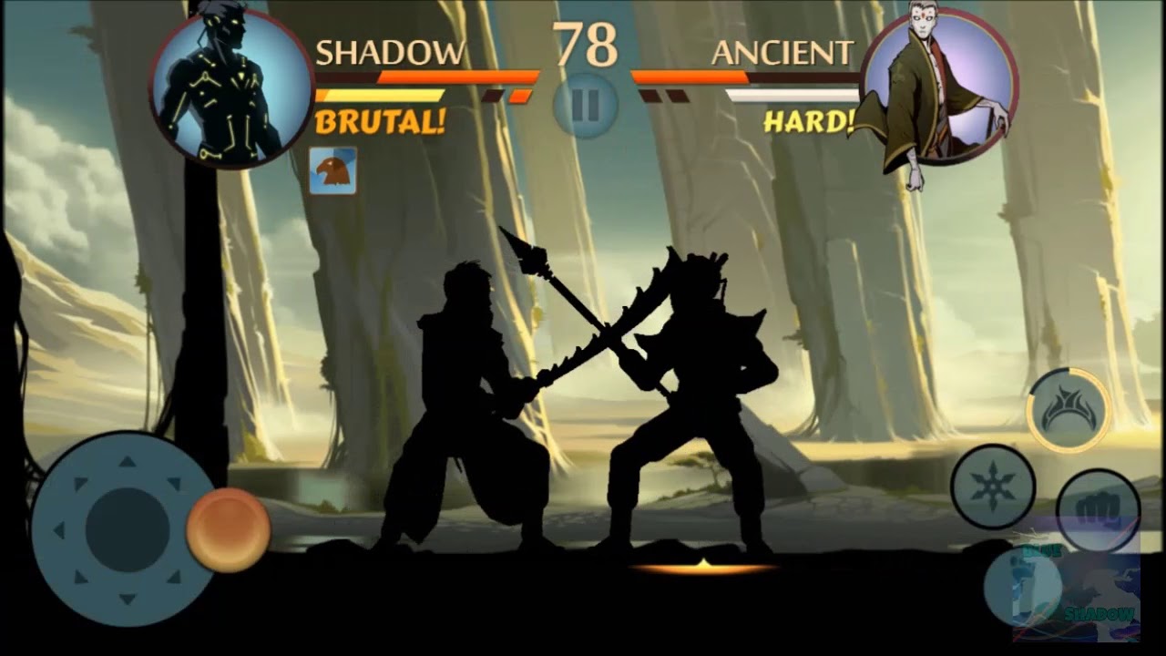 Shadow Fight 2 | Act VII : Chapter 2 | Mini Boss 3 : Ancient (Remake ...