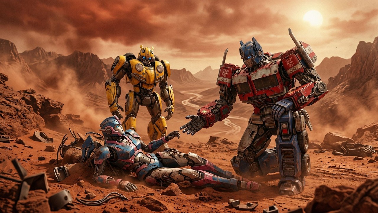 They Left Arcee for Dead on Mars… Until Optimus & Bumblebee Came - YouTube