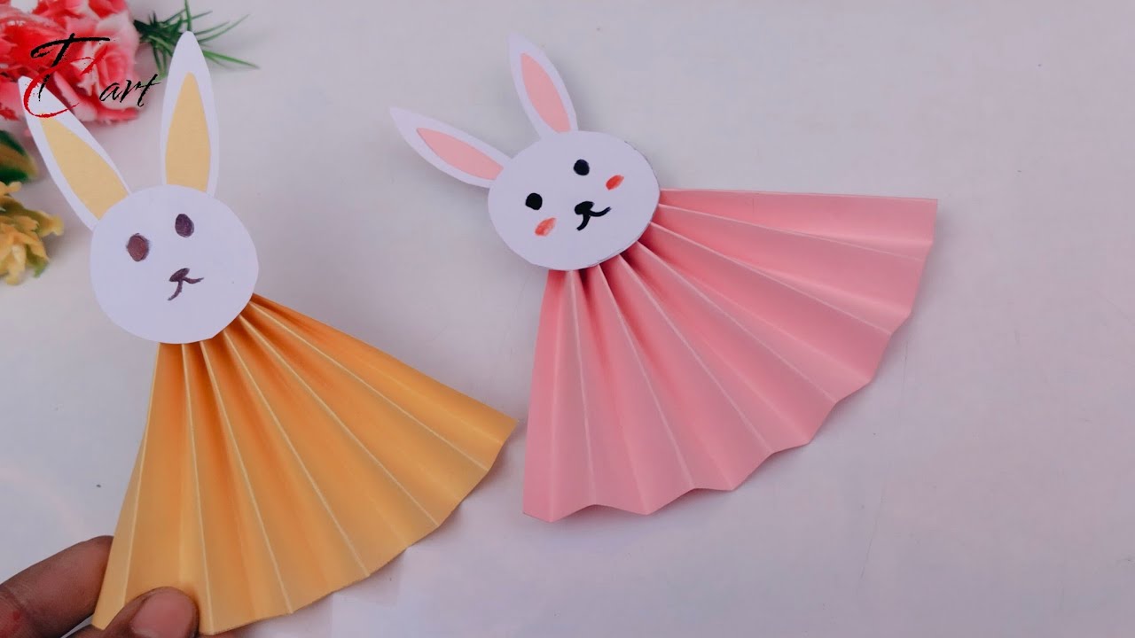 Paper Toys Craft Ideas / Paper RABBIT || DIY Papers Easy Crafts - YouTube