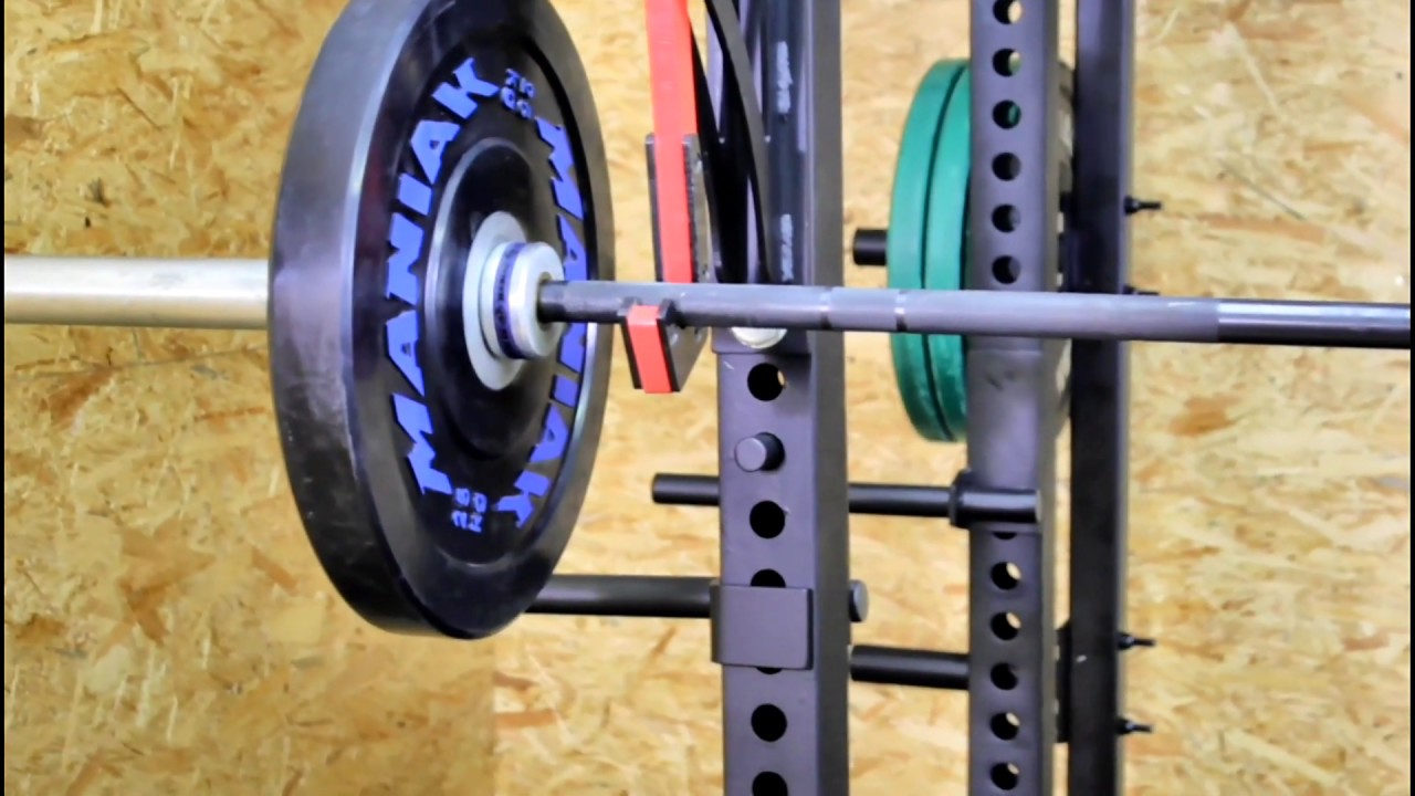 Power Rack monolift Maniak Fitness - YouTube