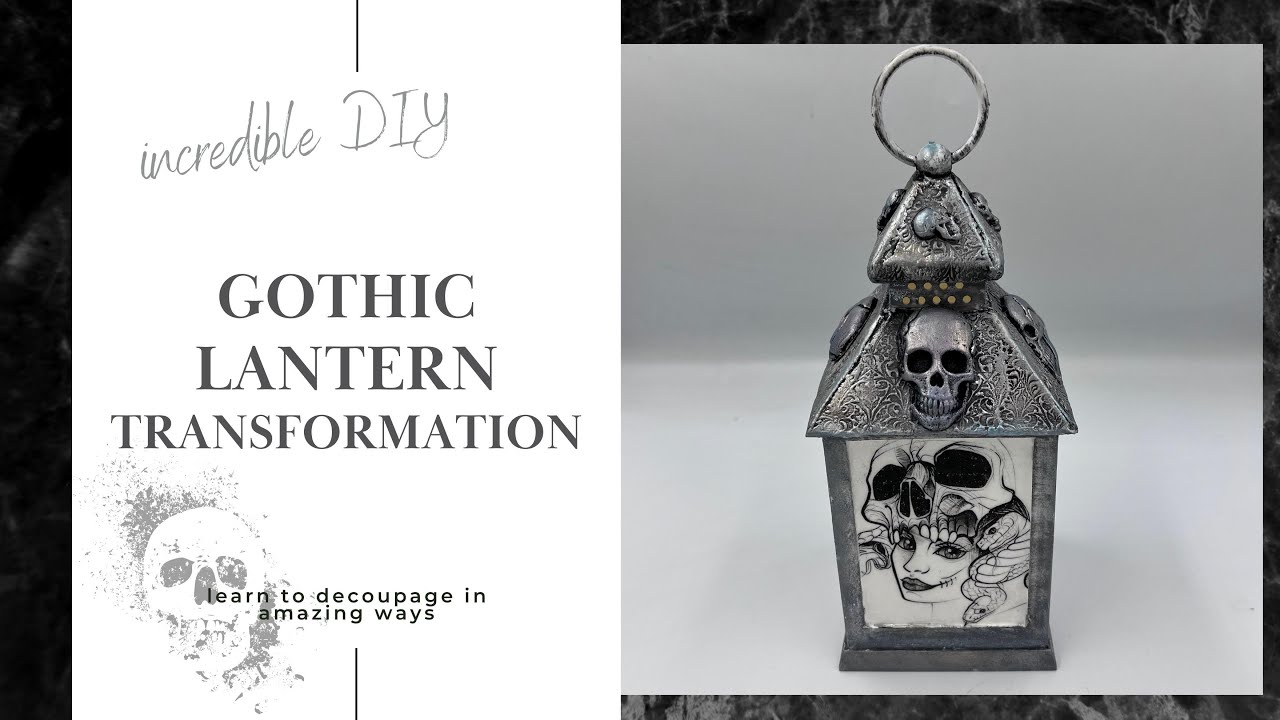 How to Make Spooky Halloween Lantern | Home Decorating Ideas | How to ...