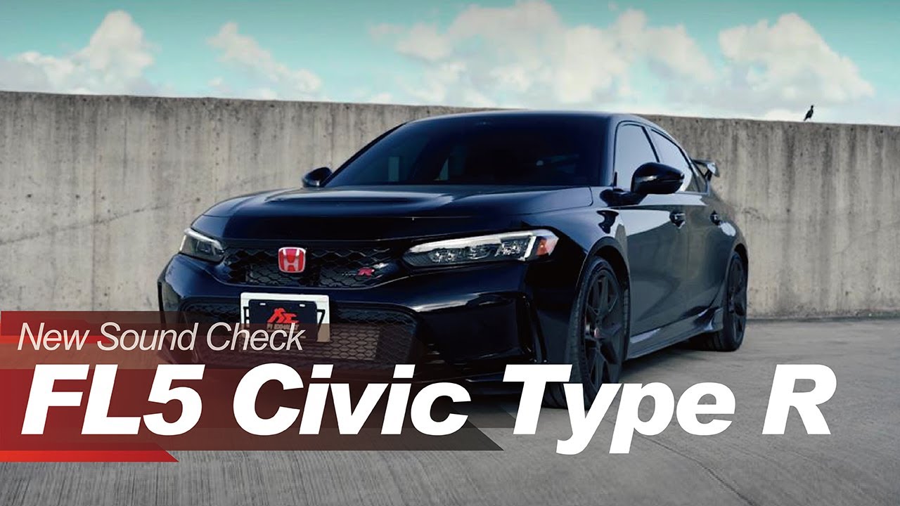 2023 Honda FL5 Civic Type R Sound Check w/ Valvetronic Catless Fi ...