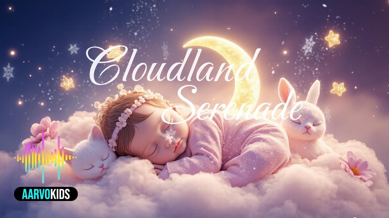 Cloudland Serenade | Gentle Lullaby for Babies & Kids 👶 Soothing Sleep ...
