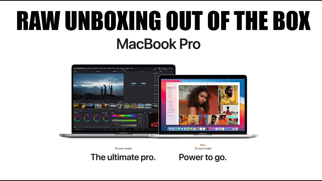 RAW UNBOXING - OUT OF THE BOX EXPERIENCE | MACBOOK PRO 2021 - YouTube