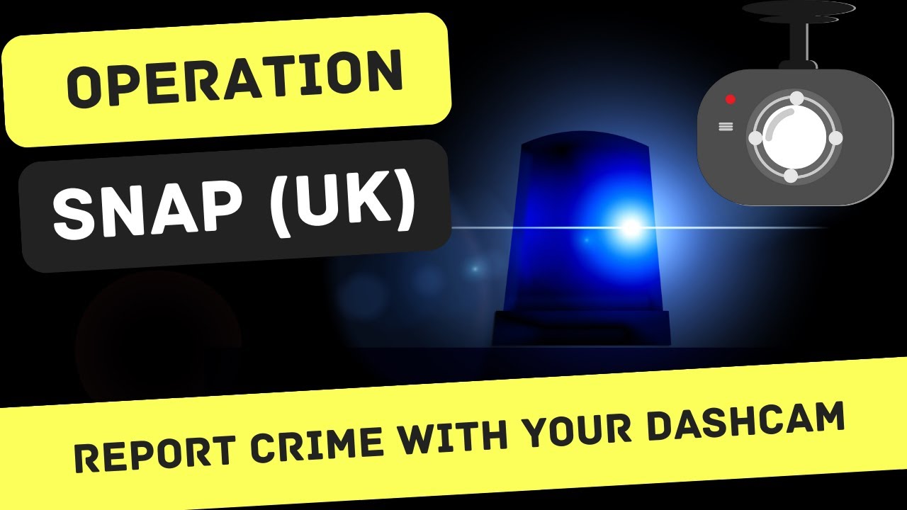 Reporting road crime with your dashcam - Operation snap - YouTube