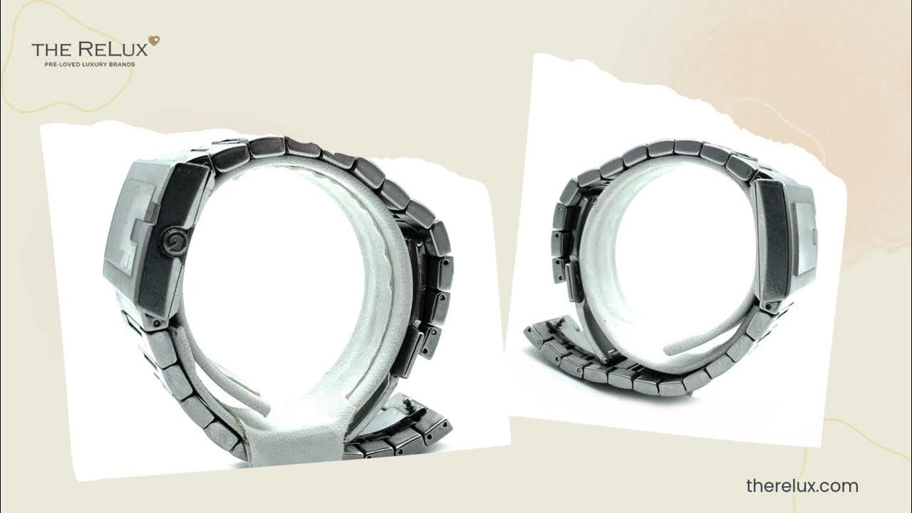 Gucci Stainless Steel 31mm 100L Quartz Women's Watch | The Relux - YouTube