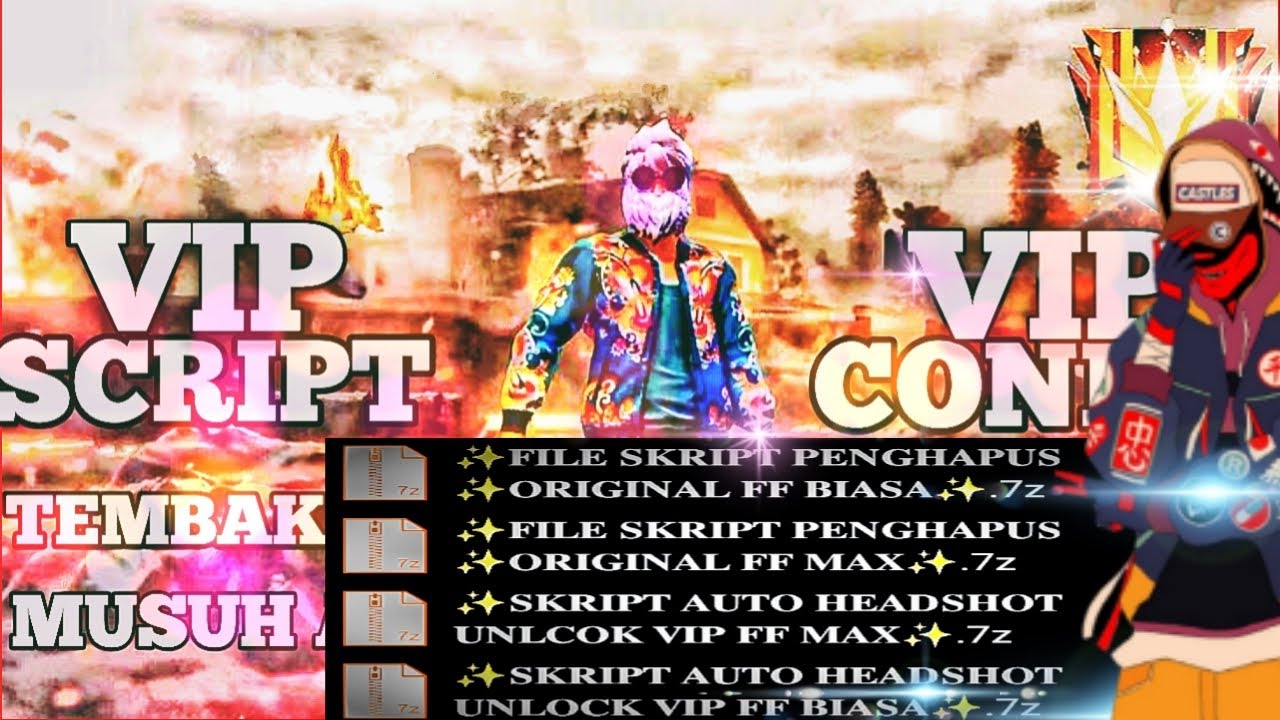 SCRIPT AUTO HEADSHOT FREE FIRE TERBARU 2021 - YouTube