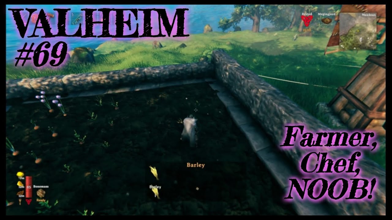 Valheim, #69, Farmer - Chef - Noob, relaxing gameplay - YouTube