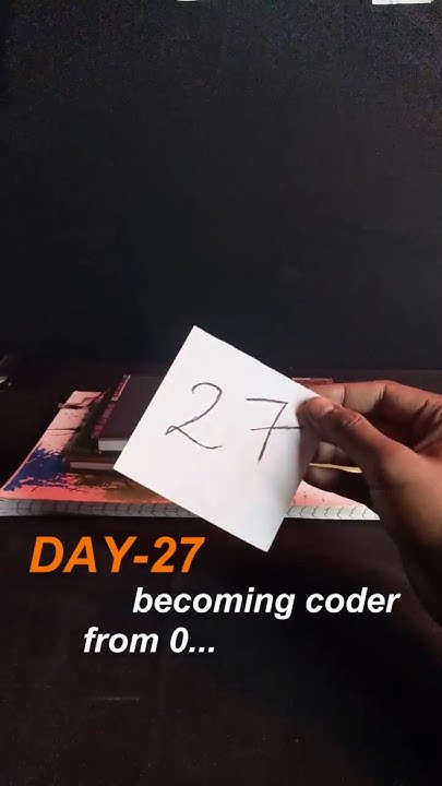 day 27 of learning code from 0#bca #coding #development #web development #btech #computerscience ...
