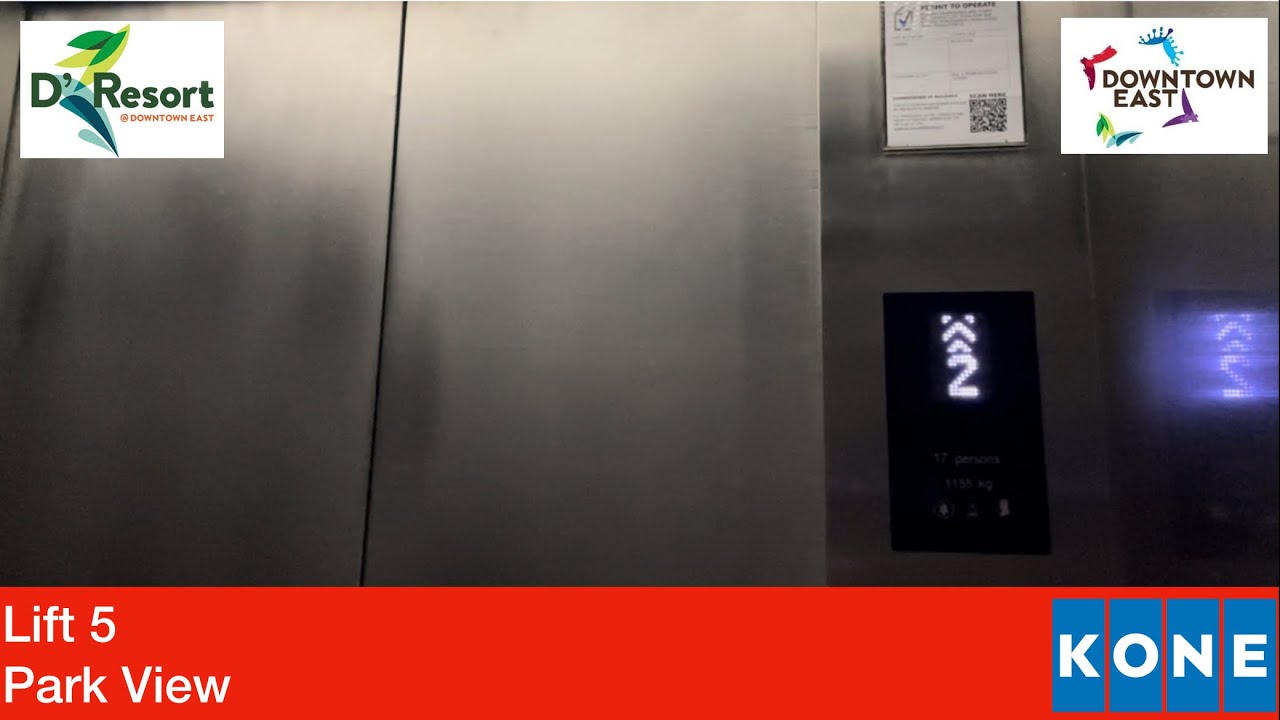 Downtown East [D'Resort] (Park View) || Kone Elevator (Lift 5) 🏨🇸🇬 ...