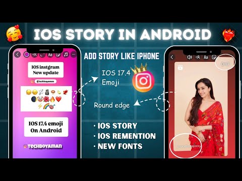 IOS Instagram New Update 🗿| iOS 17.4 emojis & iOS Reels in Android | Instagram IPhone Story ...