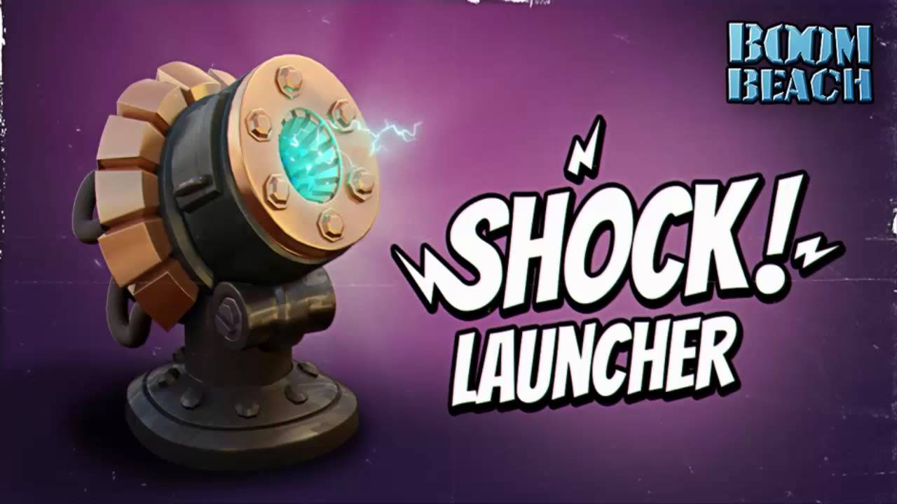 Coming In the Next Update - Boom Beach - Shock Launcher!! - YouTube