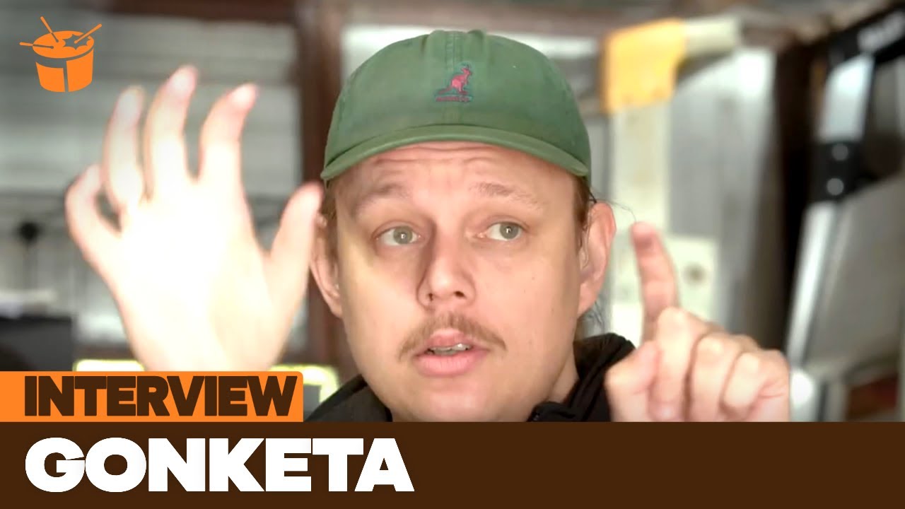 Why Deaf artist Gonketa paints in Auslan (Interview) - YouTube