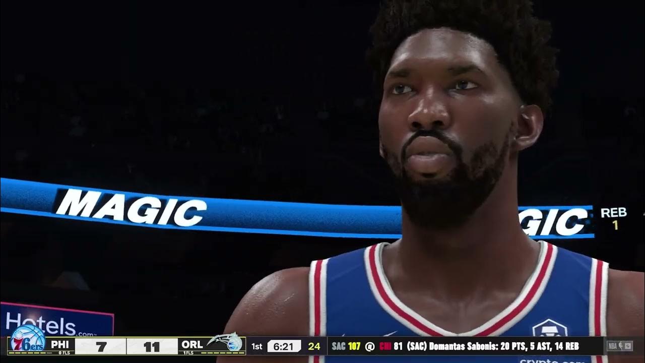 NBA 2K25 Gameplay: Philadelphia 76ers vs Orlando Magic - (Xbox Series X) [4K60FPS] - YouTube