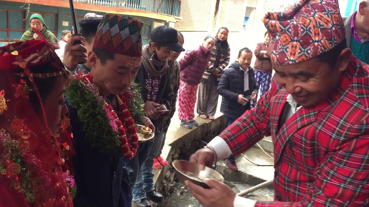 Limbu Culture married day..... - YouTube