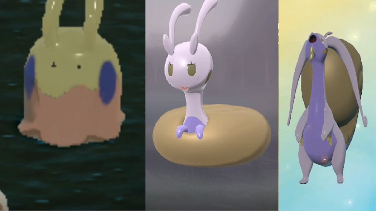 Shiny Goomy Evolution