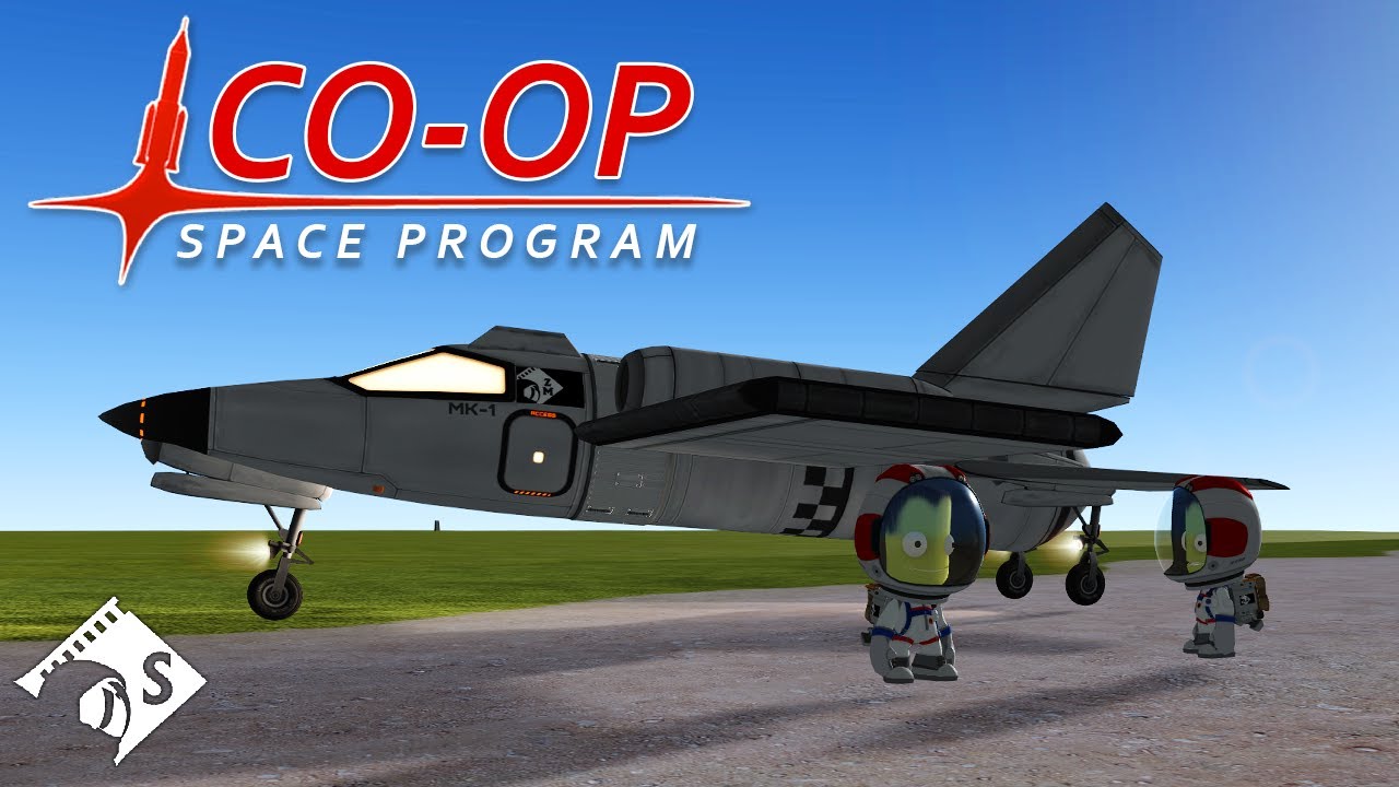 Co-op Space Program #4 - Partially Functional Plain Planes - YouTube