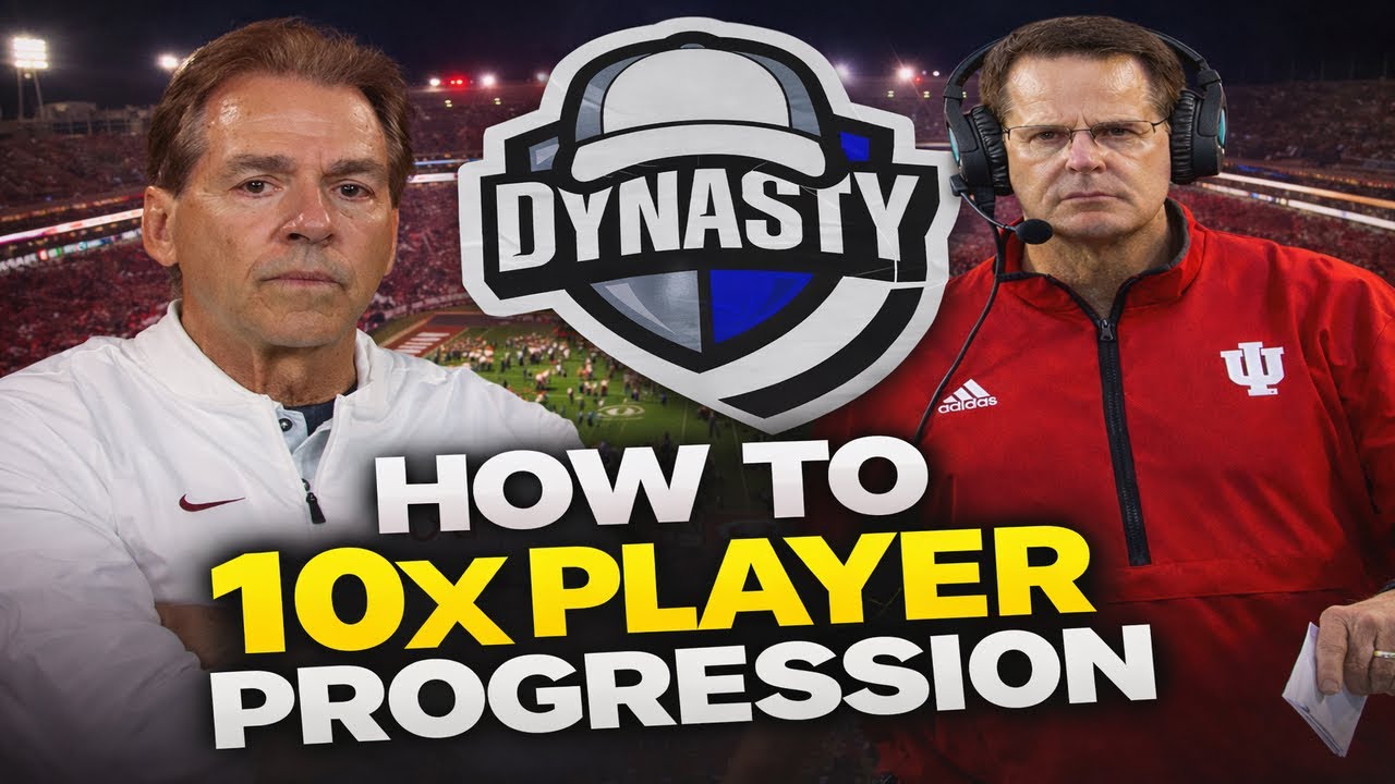 This Method Will 10x Your Player Progression! | Dynasty CFB26 - YouTube