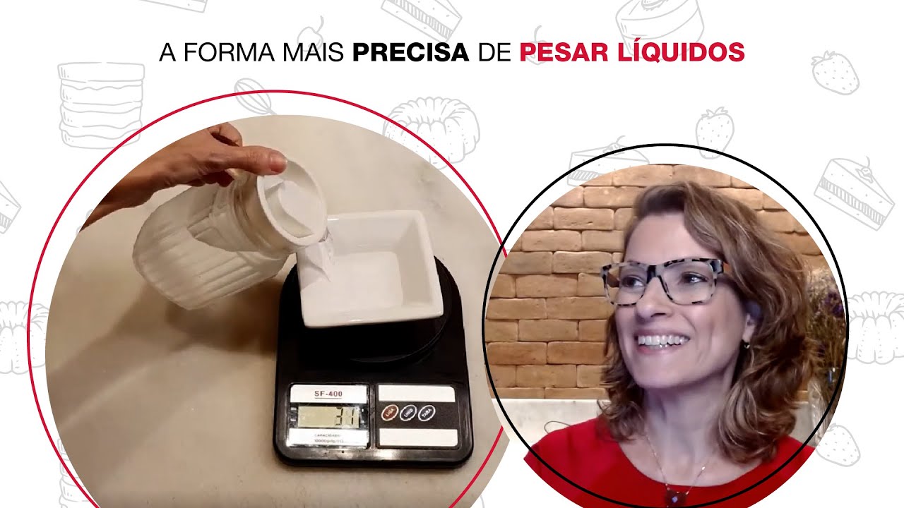 A forma mais precisa de pesar líquidos. Você ainda não pesa os líquidos ...