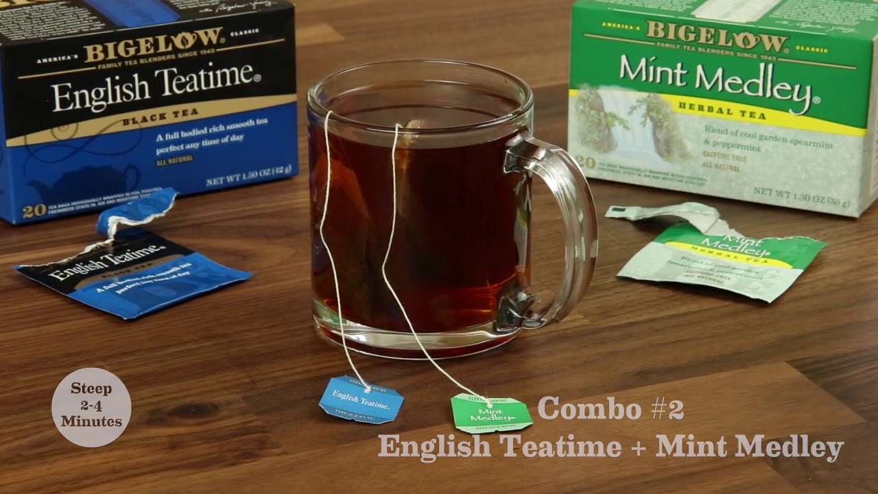 Tea Proudly with Bigelow Tea Combinations - YouTube