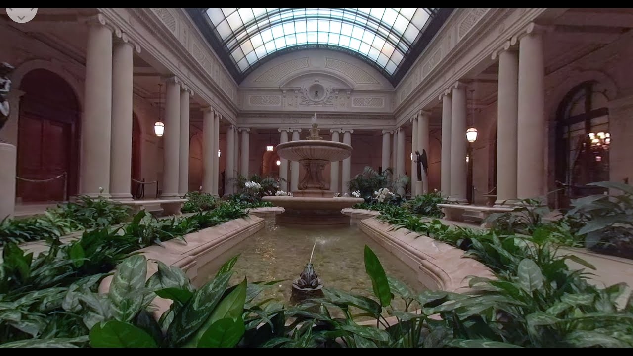 View of the Garden Court of The Frick Collection (360° Video) - YouTube