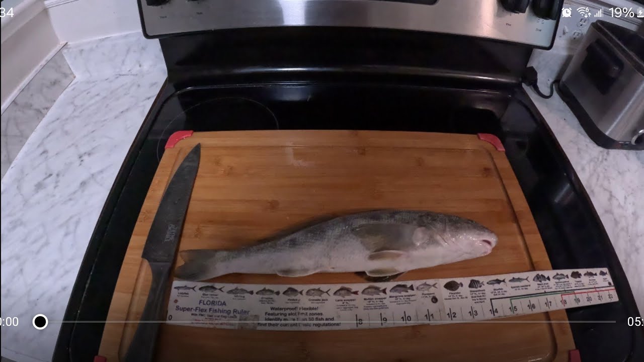 How to fillet Whiting - YouTube