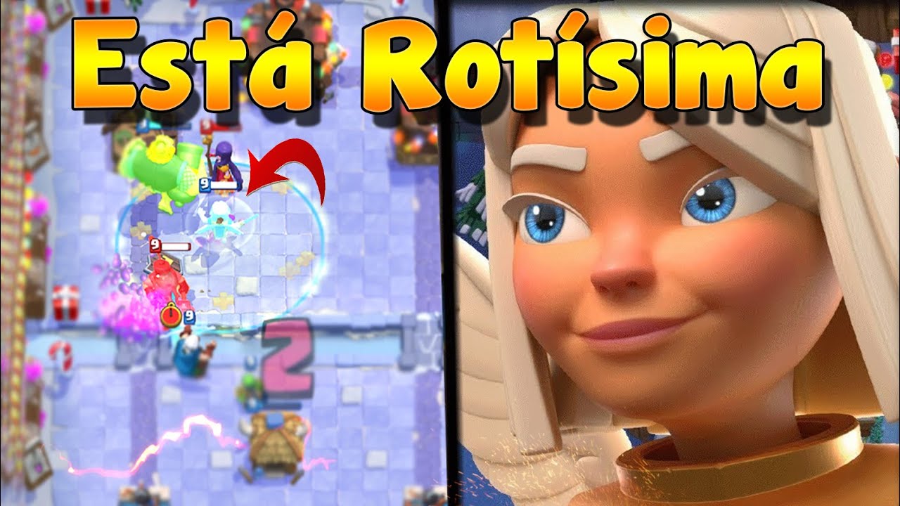 🔥Gano la NUEVA CARTA *CURANDERA GUERRERA* en CLASH ROYALE🔥 ESTÁ ...