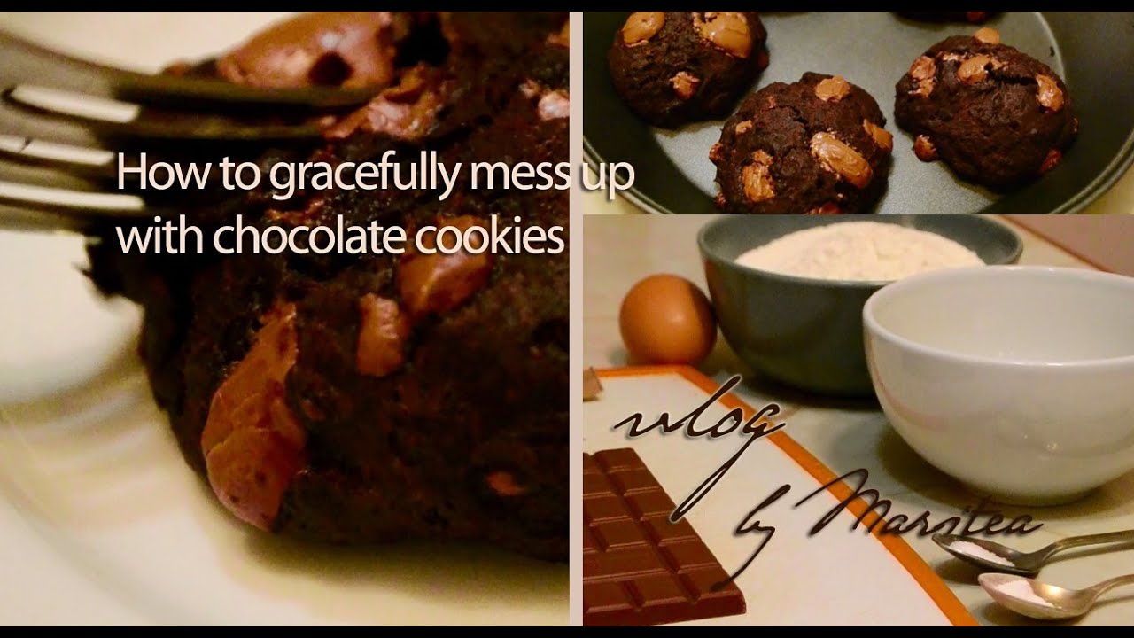 How to gracefully mess up with chocolate cookies | Как изящно испортить ...