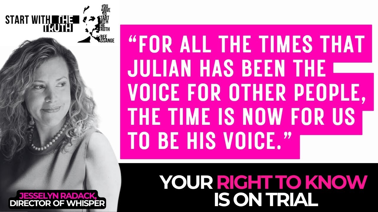 Jesselyn Radack's full speech on "Our Right to Know is on Trial" - YouTube