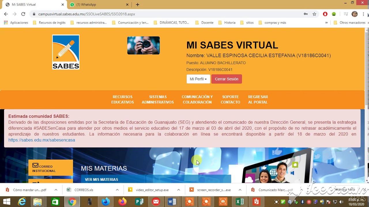 Como acceder al correo electrónico de SABES - YouTube