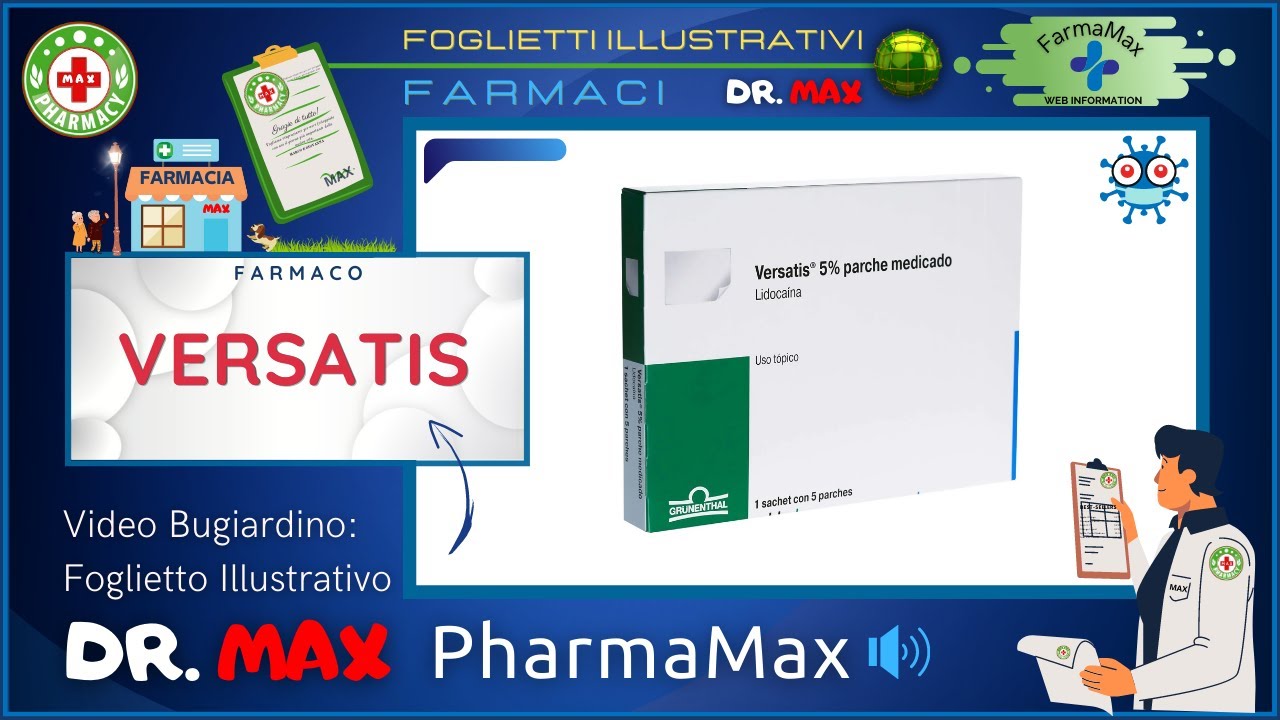 Cos'è il 💊 Farmaco VERSATIS 🗺️ Foglietto Illustrativo Bugiardino Salute ...