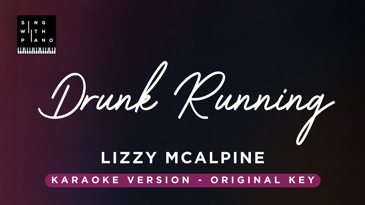 Drunk, Running - Lizzy McAlpine - Piano Instrumental Cover with Lyrics ...